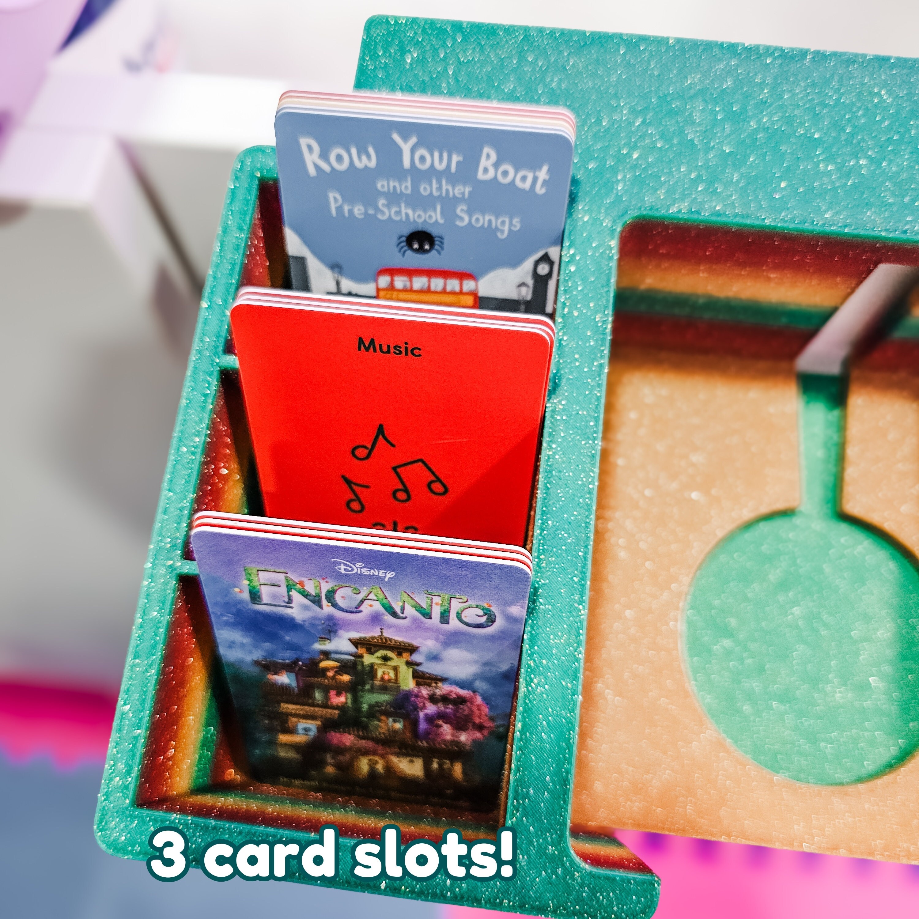 Gen2 & Gen3 Yoto Player Hanging Holder With Card Organizer Personalized ...