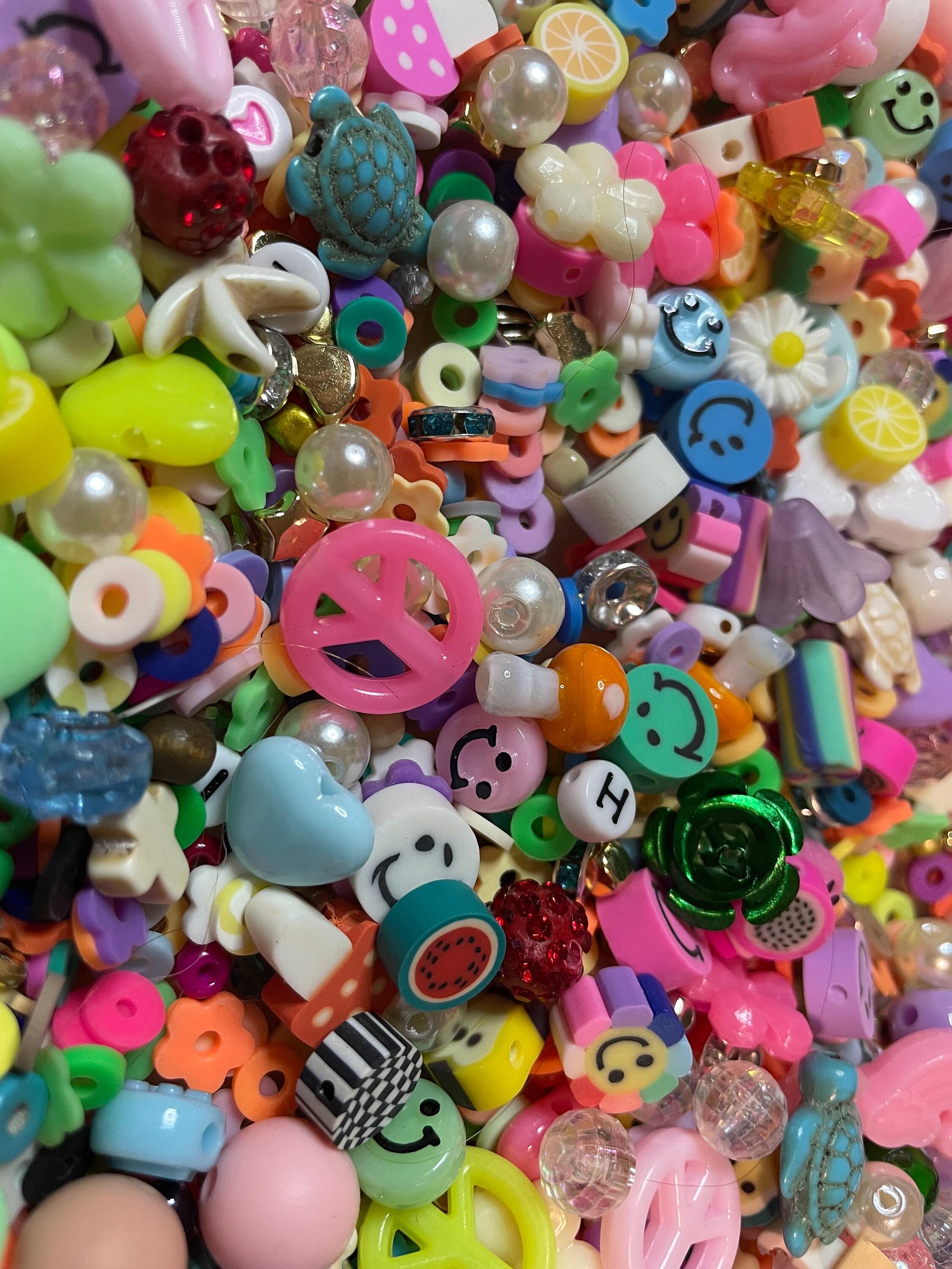 Preppy Colorful Bead Confetti - Etsy