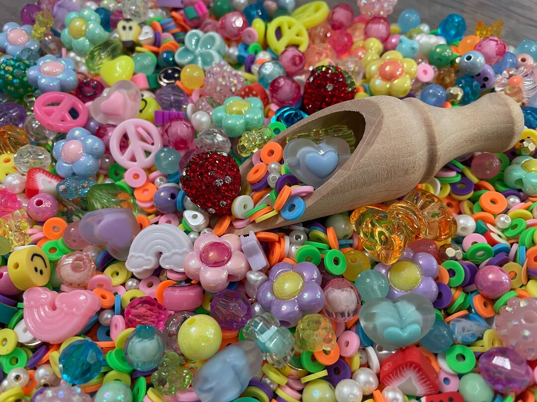 Preppy Colorful Bead Confetti - Etsy