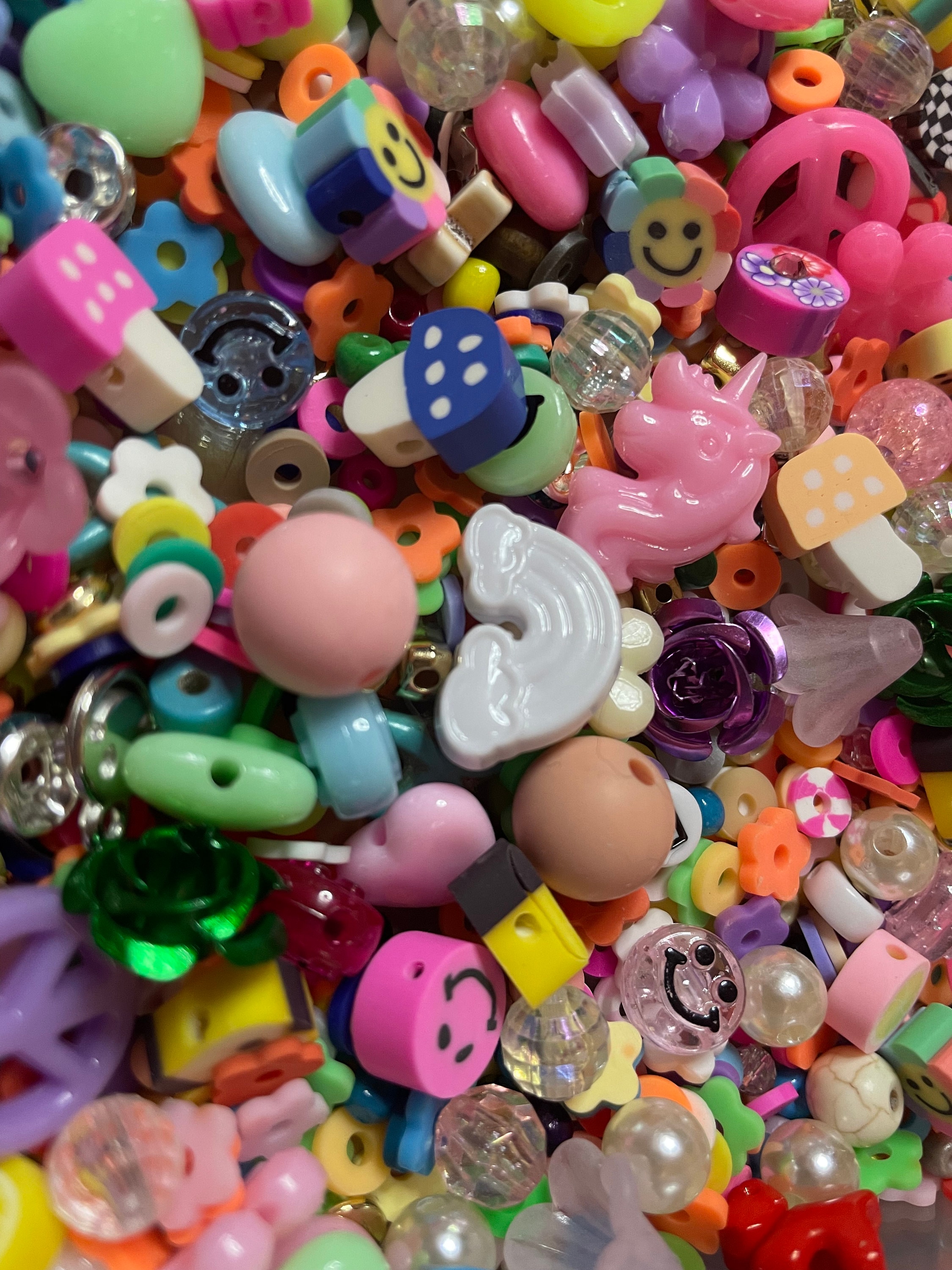Preppy Colorful Bead Confetti - Etsy