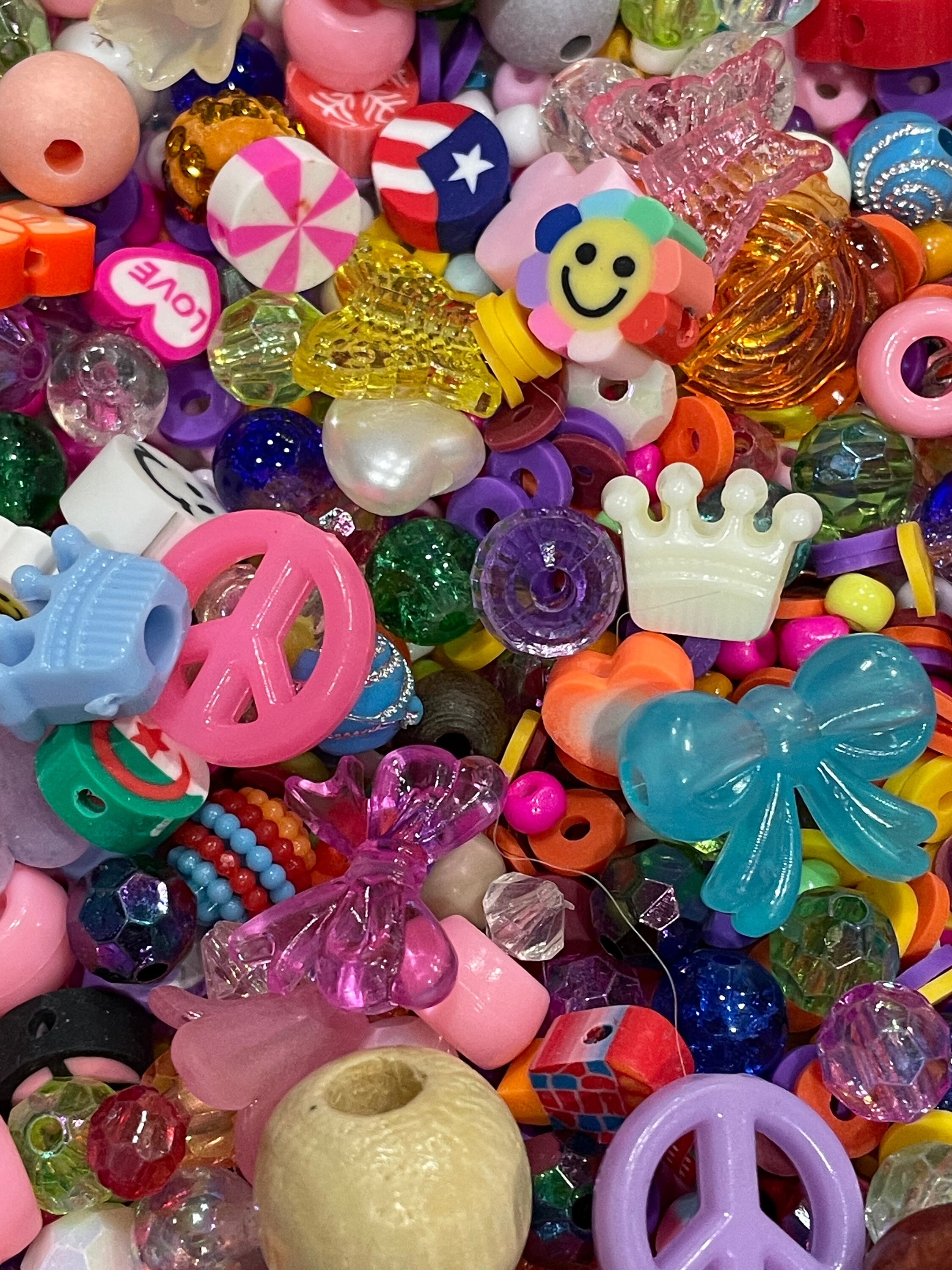 Preppy Colorful Bead Confetti - Etsy
