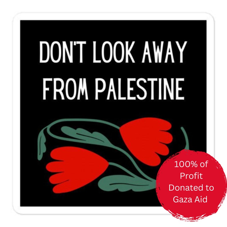 Free Palestine Sticker, Save Gaza Sticker, Cease Fire Now, Palestinian ...