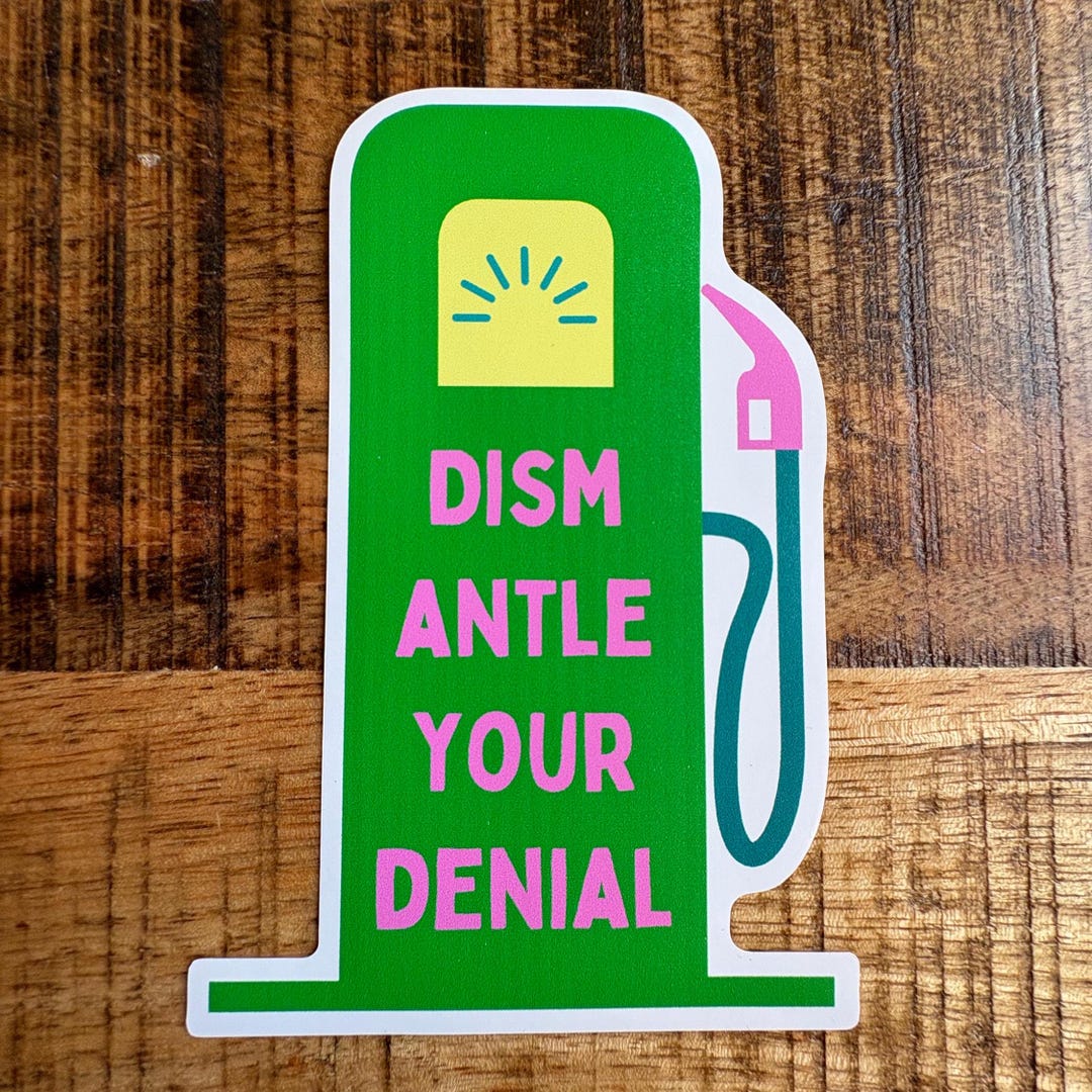 Climate Crisis Sticker | Durable Climate Change Sticker for ...