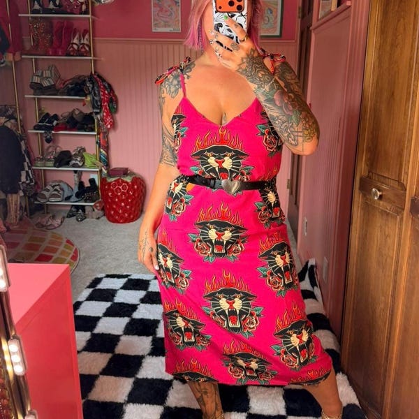 Pink Panther Dresses - Etsy