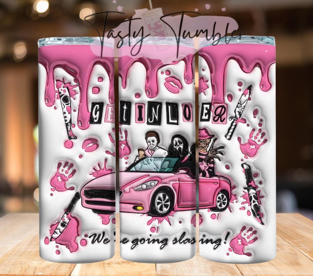 Serial Killer Friends 20oz Tumbler Wrap - Etsy