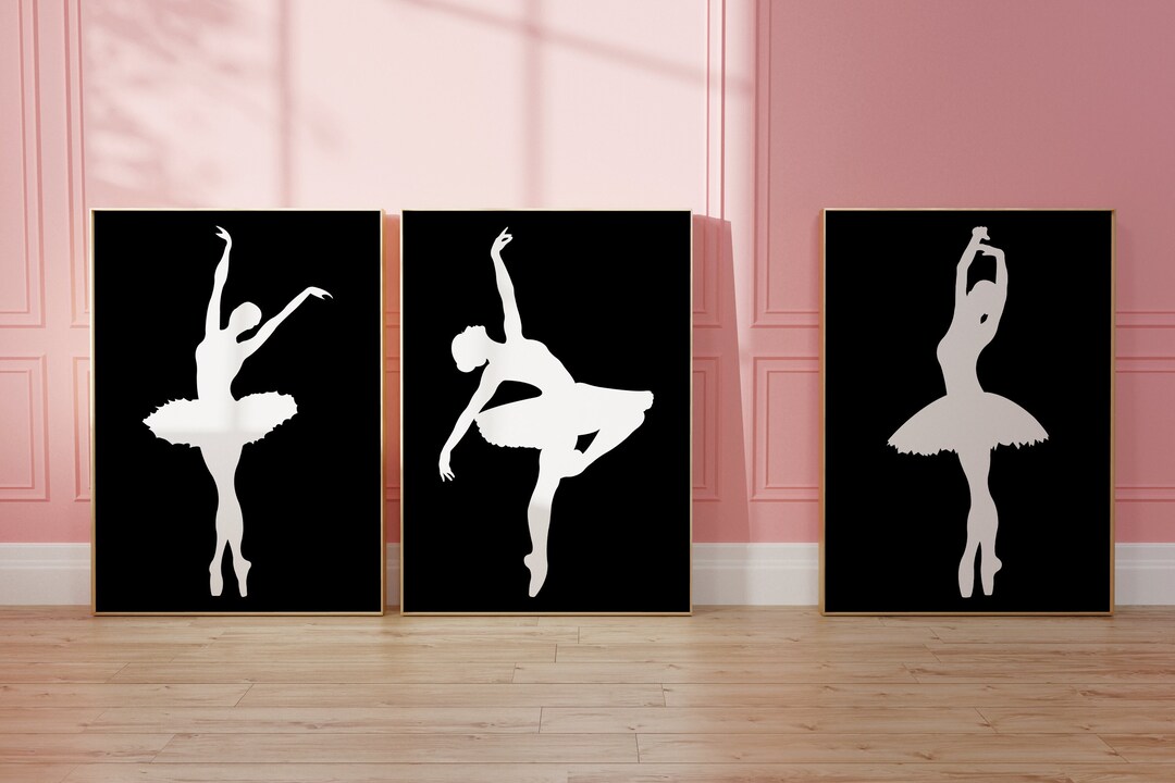 Balletcore Wall Art Coquette Room Decor Wall Art Ballet Art Print ...