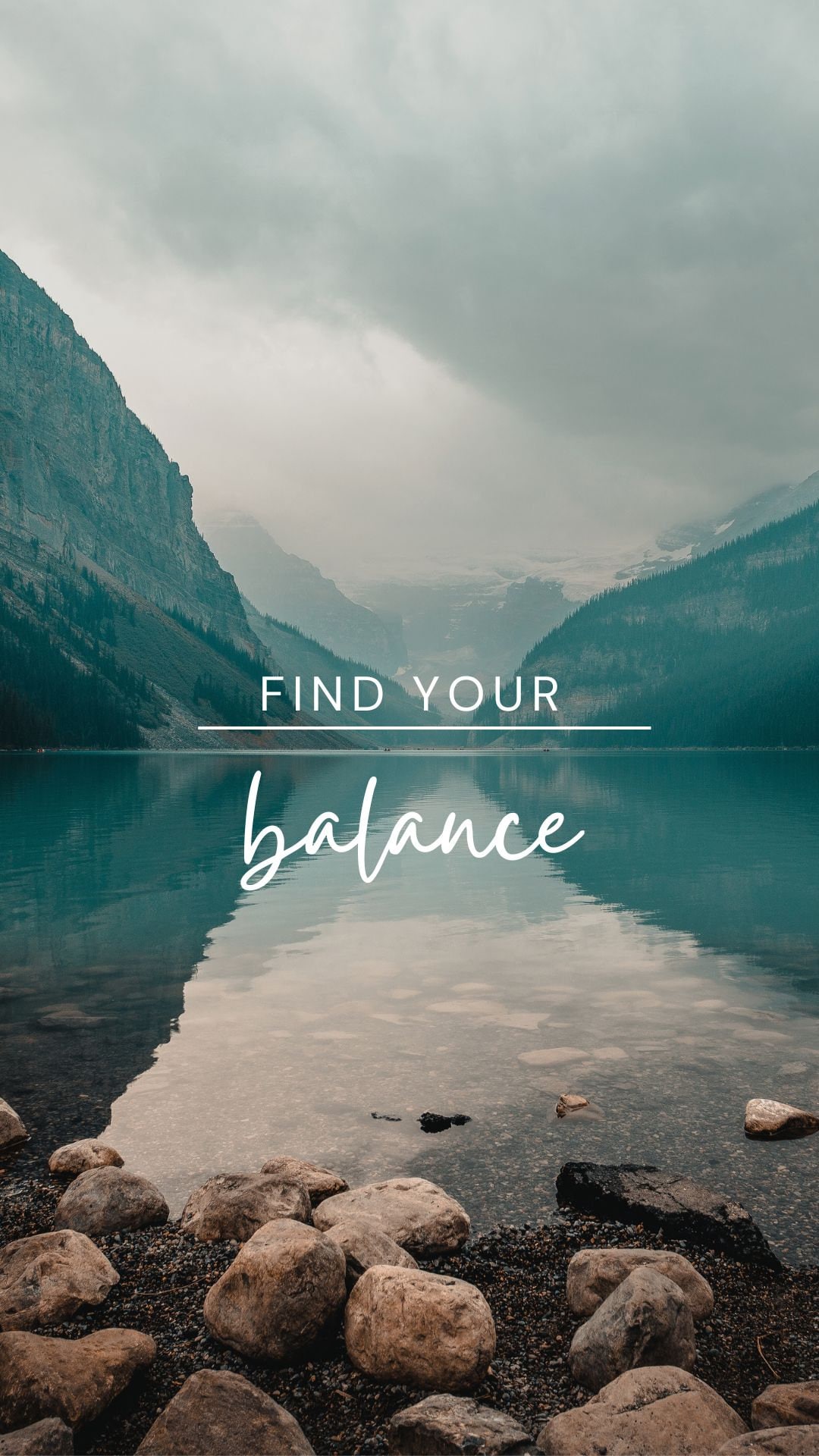 Find Your Balance Phone Wallpaper - Etsy