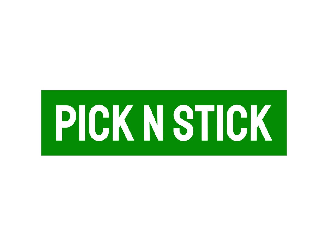 Pick N Stick - Etsy