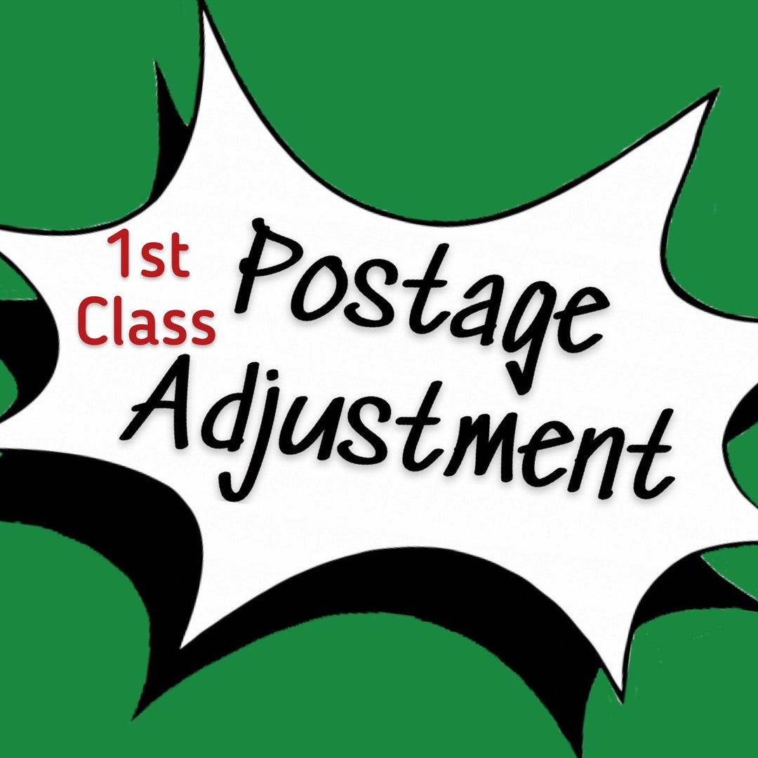 First Class Postage Upgrade - Etsy