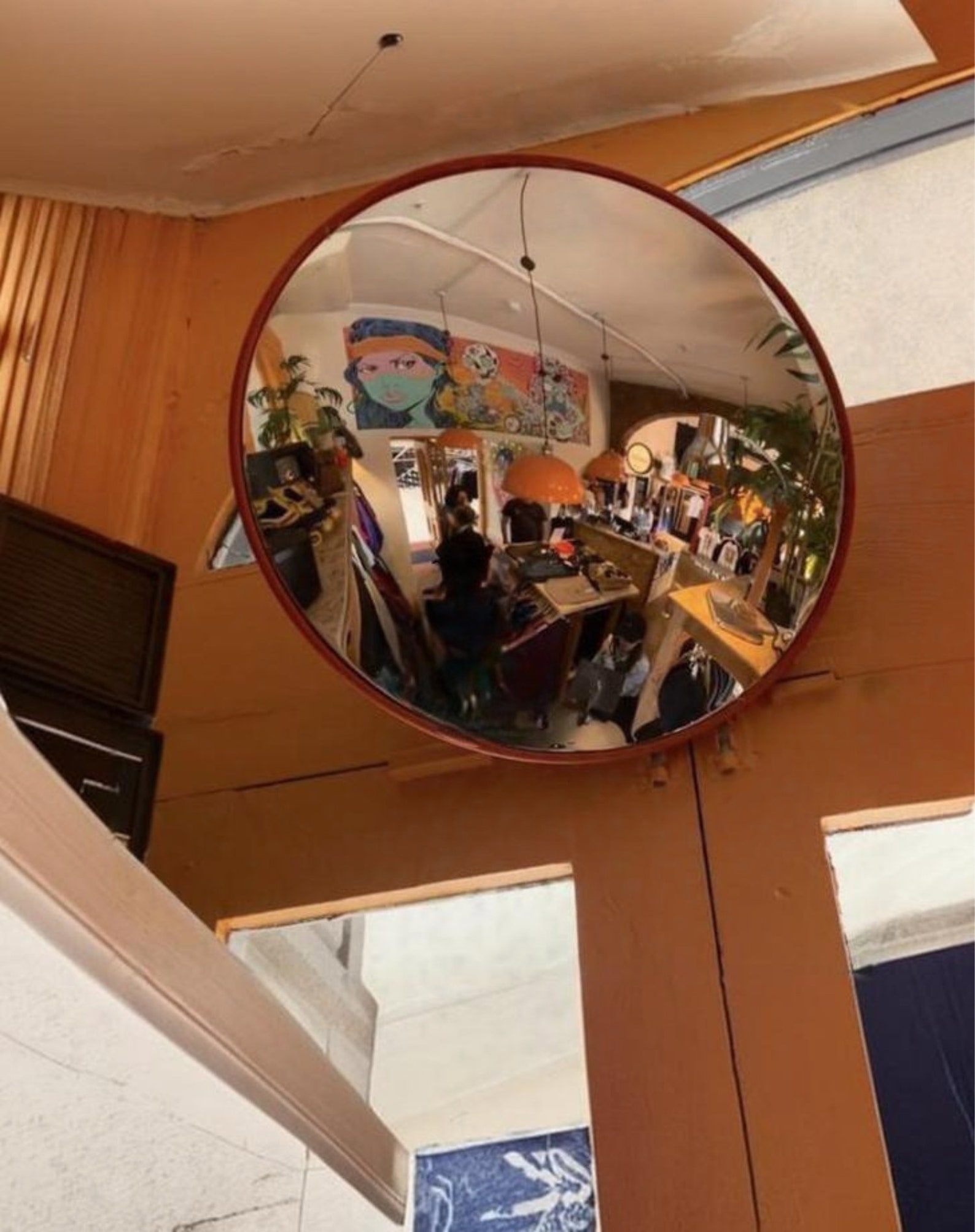 Traffic Mirror / Convex Mirror / Fish Eye Mirror / Floor - Etsy UK