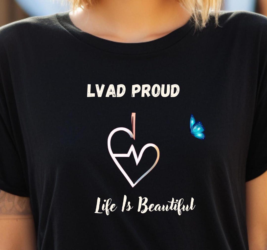LVAD T-shirt, Heartmate III Tee, Miracle LVAD, Heart Pump Tshirt, Life ...