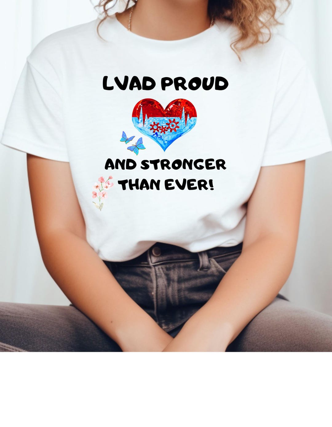 LVAD Proud T-shirt, Strong and Alive, Heartmate III - Etsy