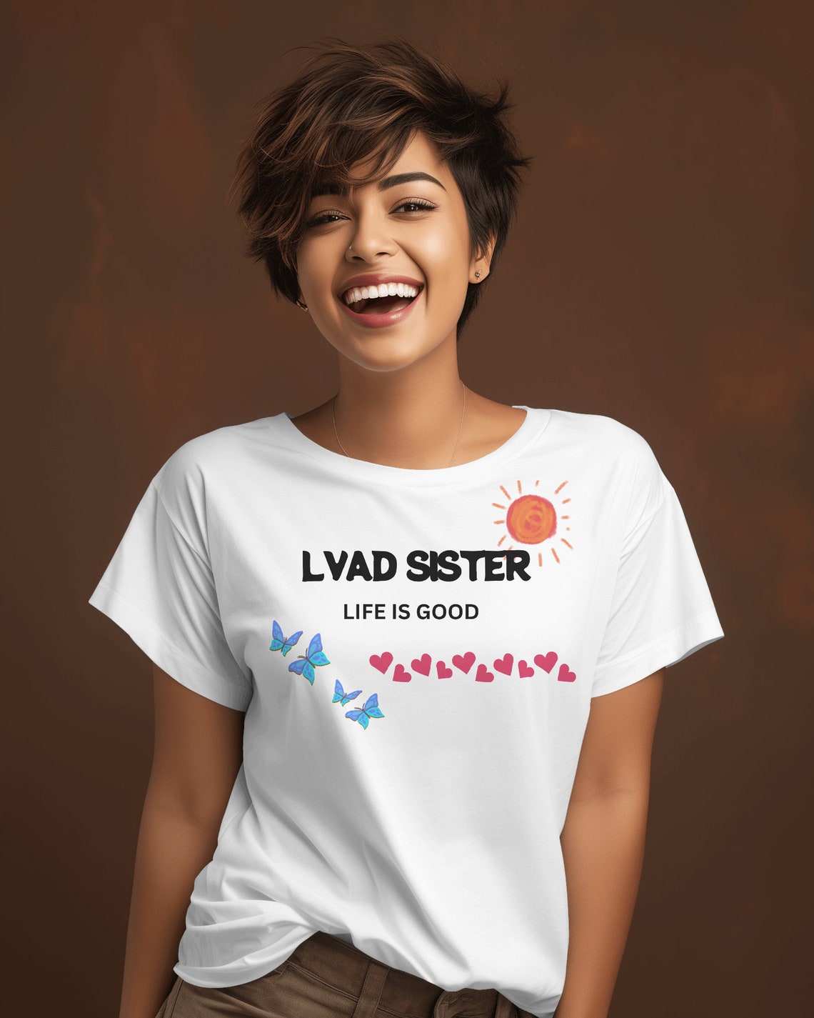 Lvad Sister Tshirt, Lvad Heartmate III Tee, Sister Proud, Heart Pump ...