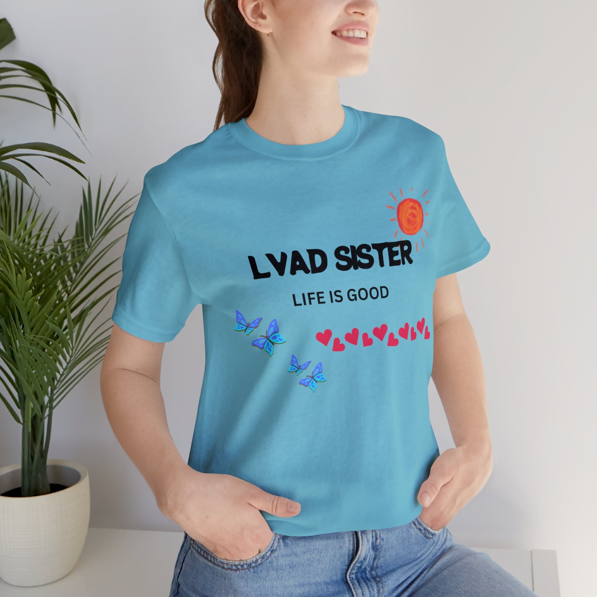 Lvad Sister Tshirt, Lvad Heartmate III Tee, Sister Proud, Heart Pump ...
