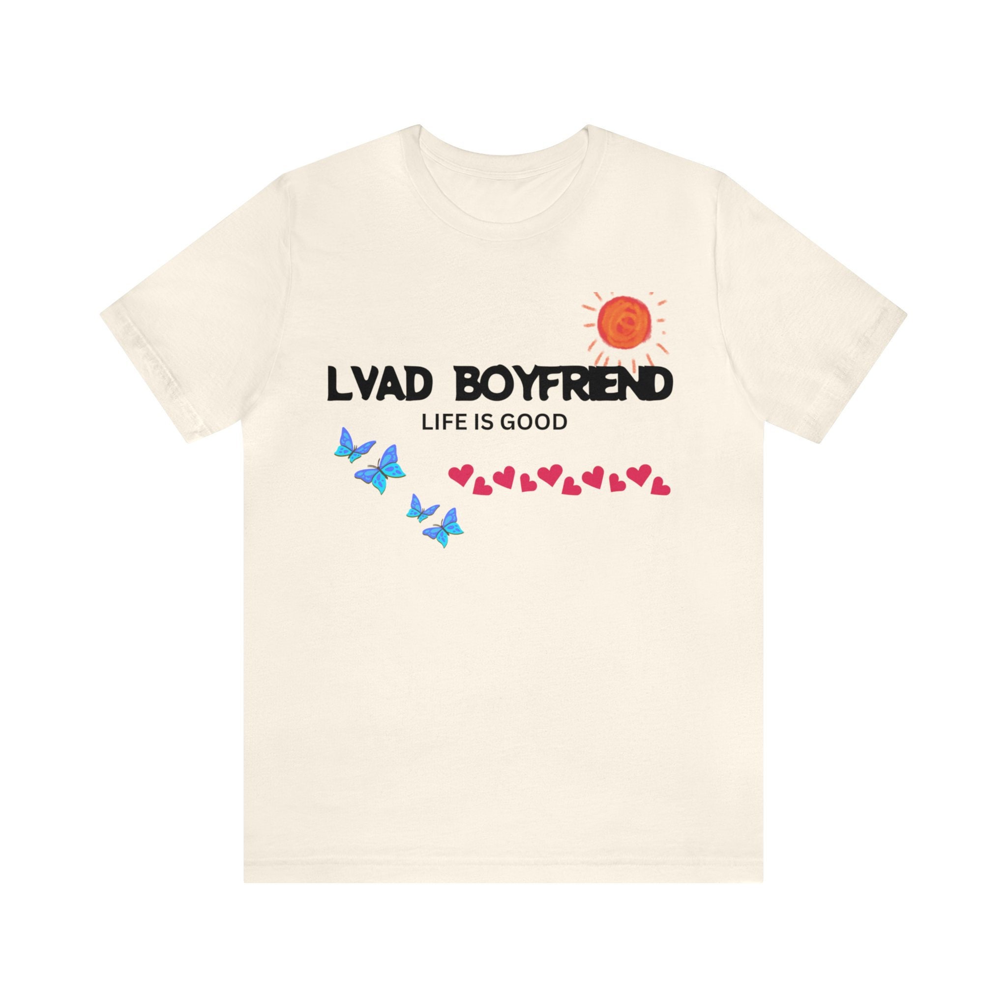 Lvad Boyfriend Tshirt, Lvad Heartmate III Tee,boyfriend Proud, Grateful ...