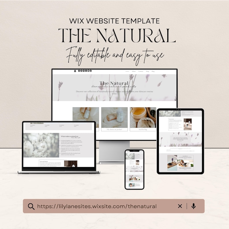 Wix Website Template, Wix Template, Wix Life Coach Web Design ...