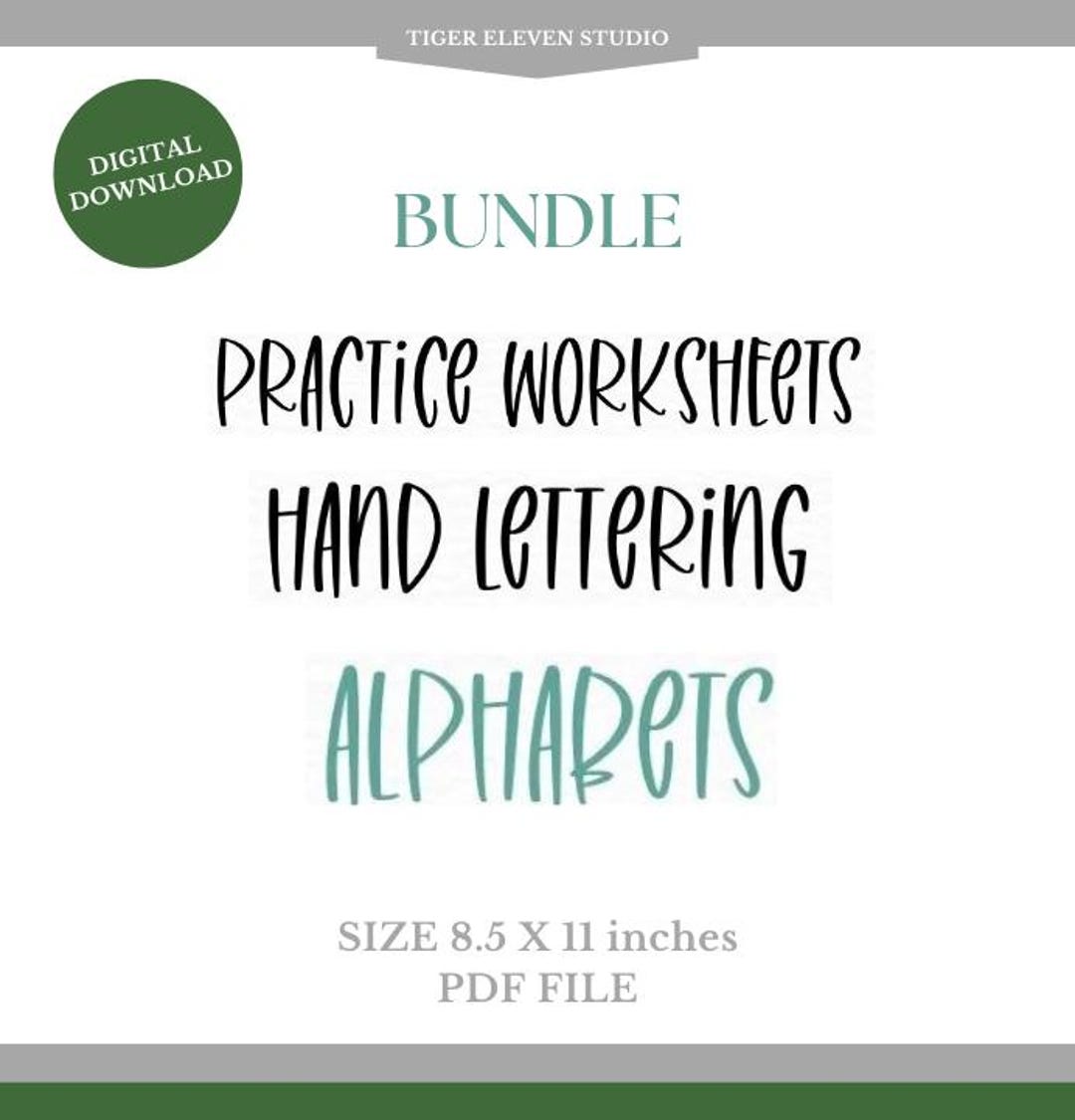 Bundle Digital Download Whipped Script Hand Lettering Workbook Plus ...