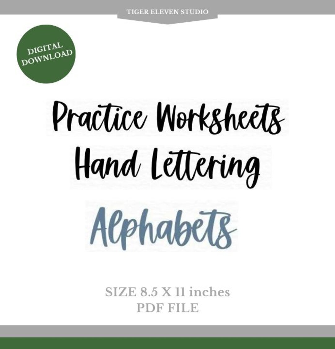 Digital Download Sway Hand Lettering Workbook - Etsy