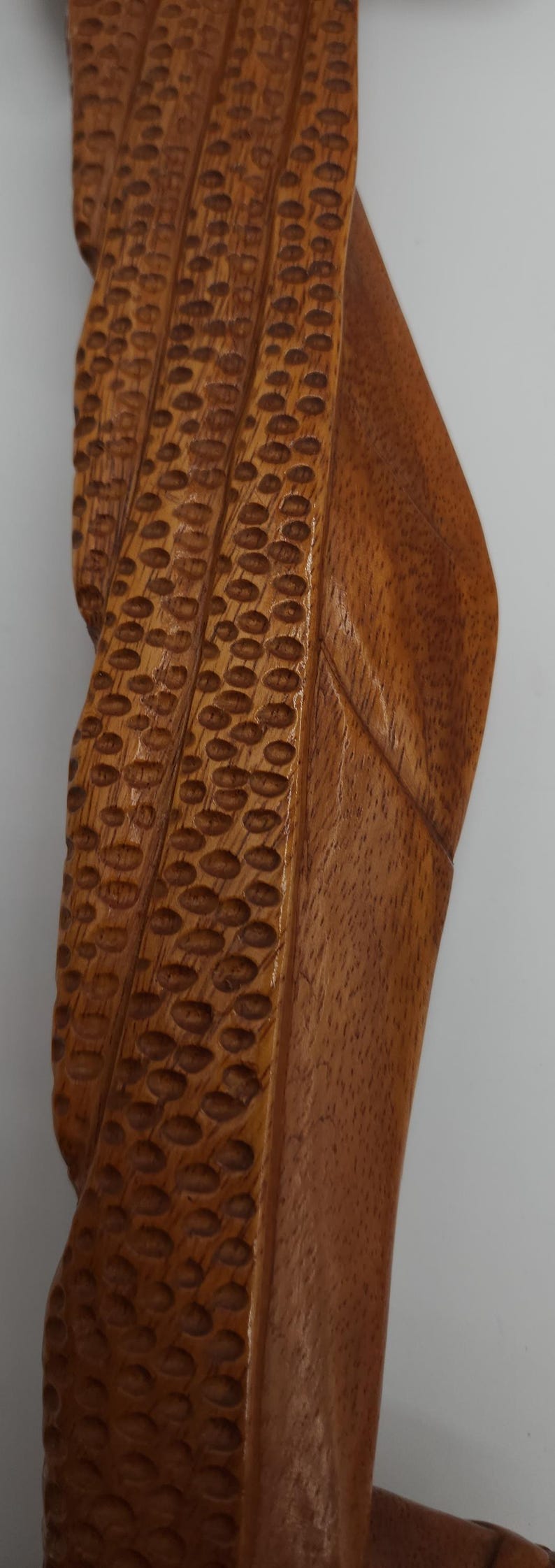 Vintage MCM MOSES SCULPTURE- Carved Teak- Mid Century Modern Art Decor ...