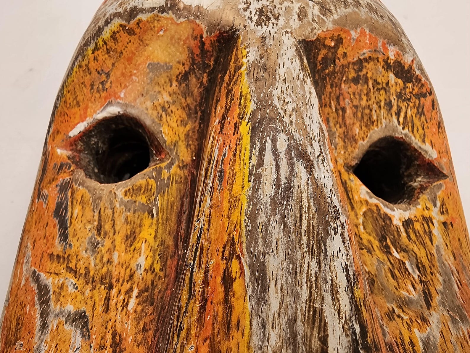 Antique/vintage TRIBAL MASK- Witch Doctor or Shaman- Very Primitive - Etsy