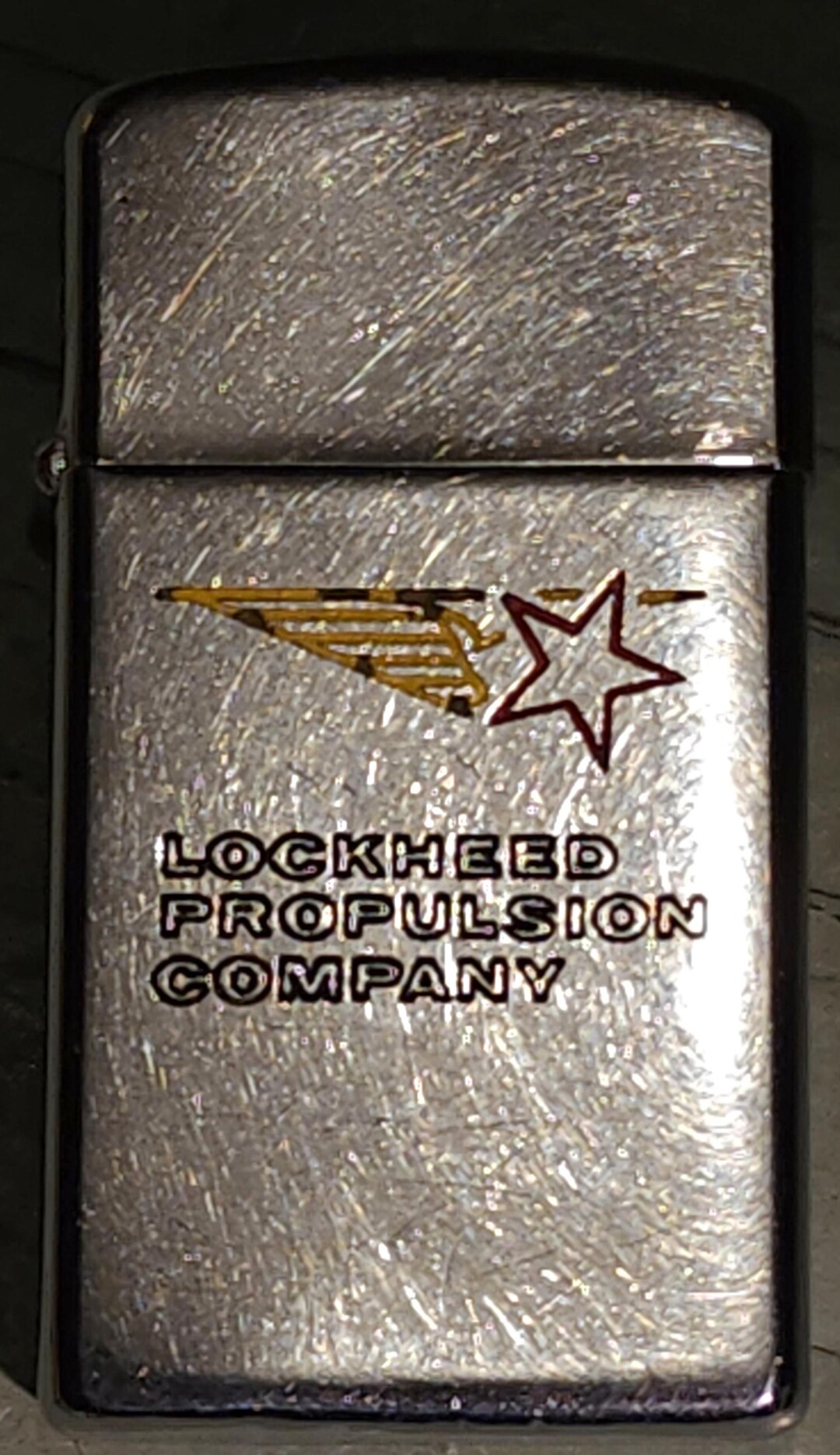 1960's Vintage ZIPPO Lighter- LOCKHEED PROPULSION Company- California ...