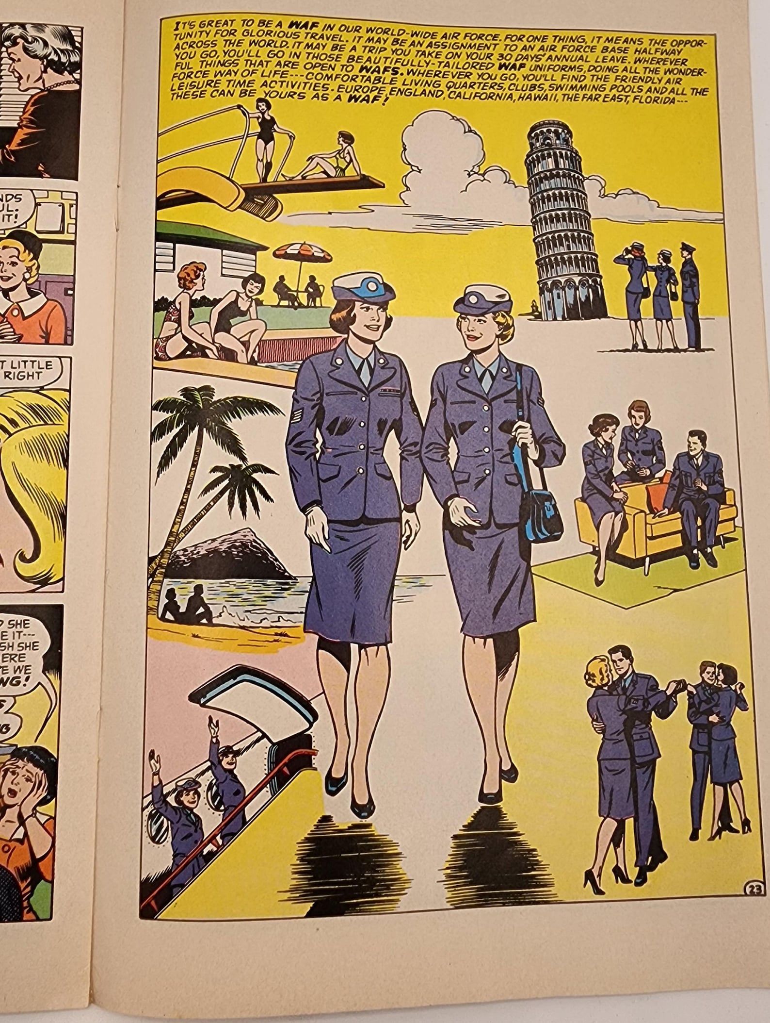 Vintage 1964 the HIDDEN CREW U.S. Air Force Recruitment Giveaway Comic ...