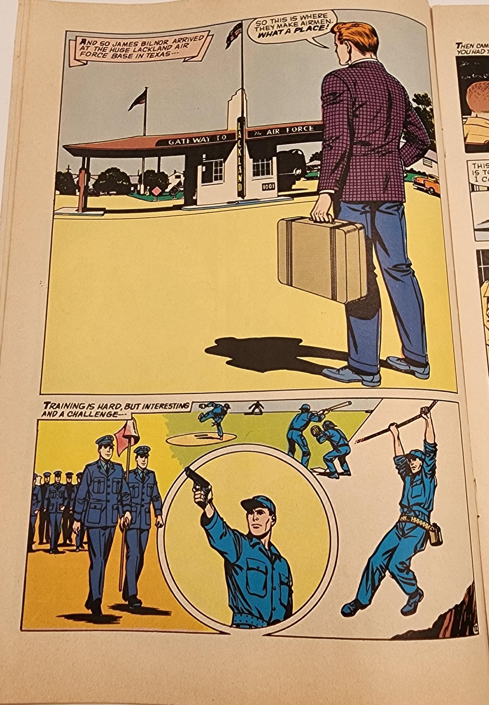 Vintage 1964 the HIDDEN CREW U.S. Air Force Recruitment Giveaway Comic ...
