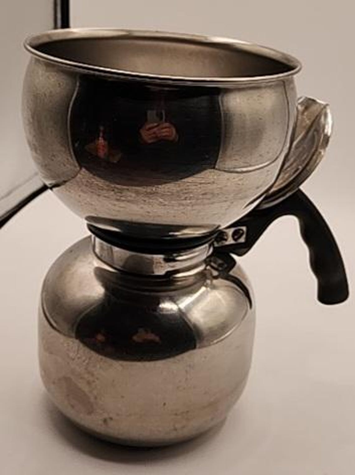 Vintage 1950's NICRO Vacuum Siphon Coffee System - Chrome and Bakelite ...