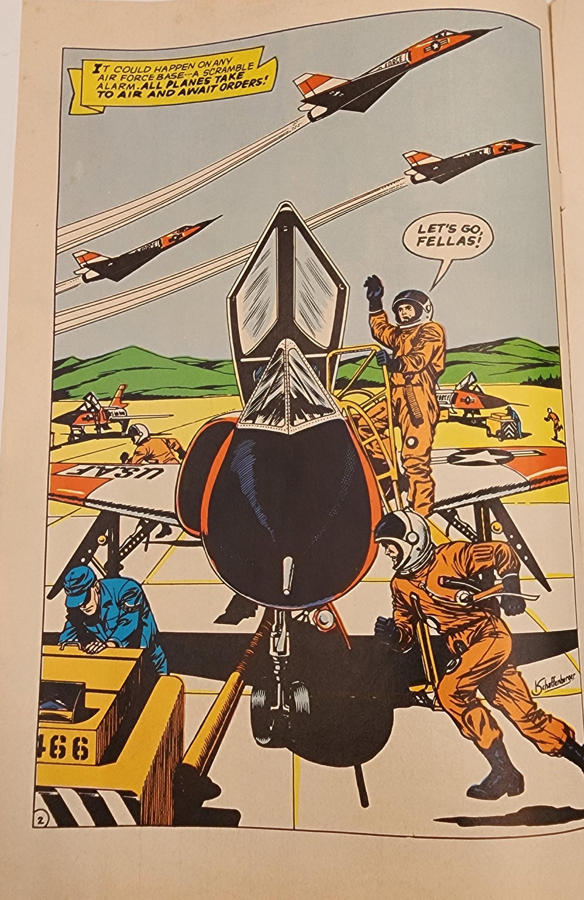 Vintage 1964 the HIDDEN CREW U.S. Air Force Recruitment Giveaway Comic ...