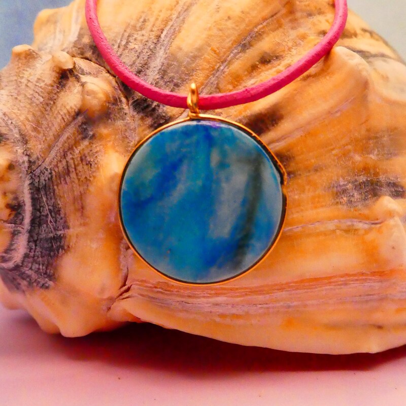 Alcohol Ink Pendant - Etsy