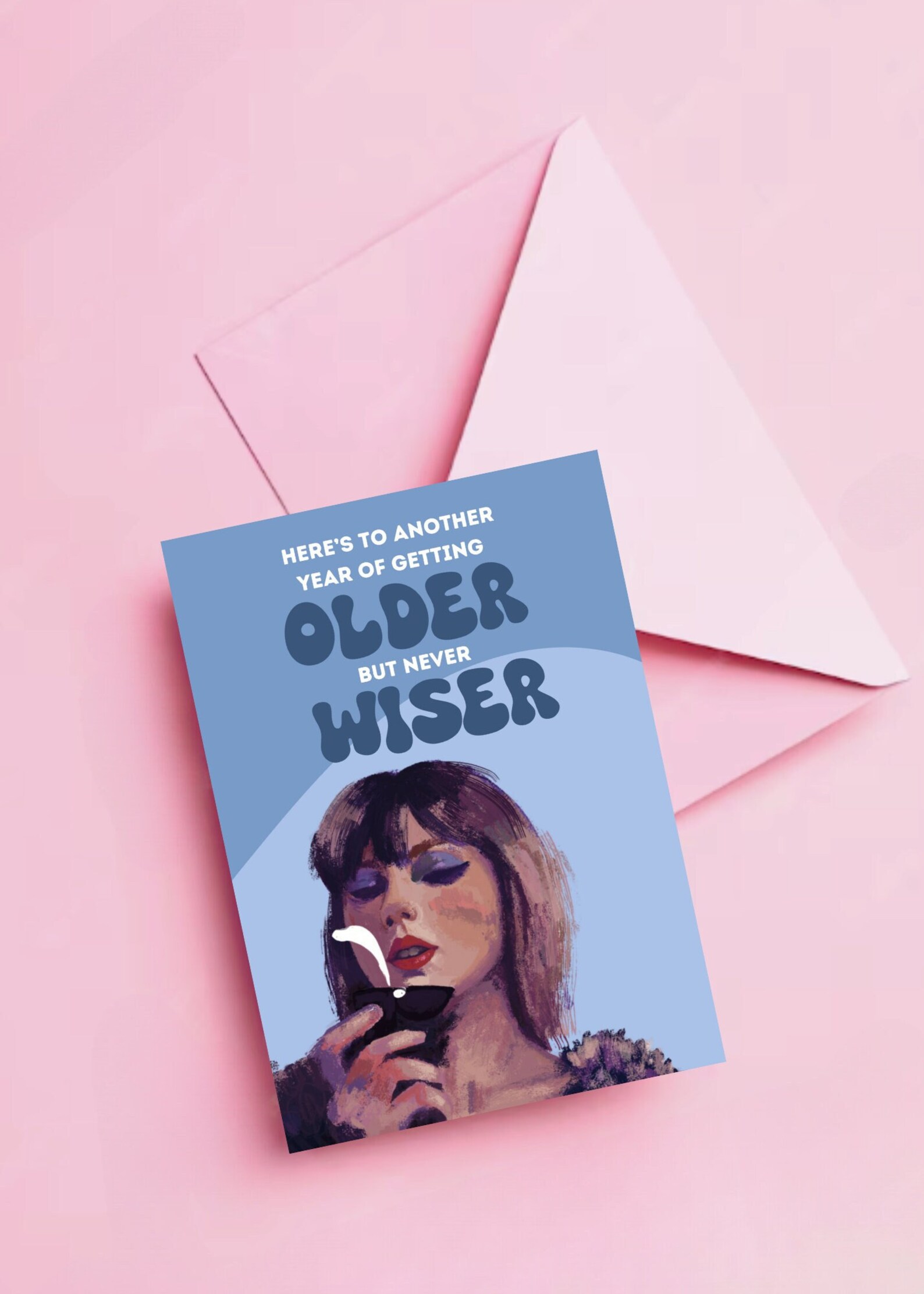 Taylor Inspired Birthday Card Swift Merch Funny Swifty Birthday Card ...