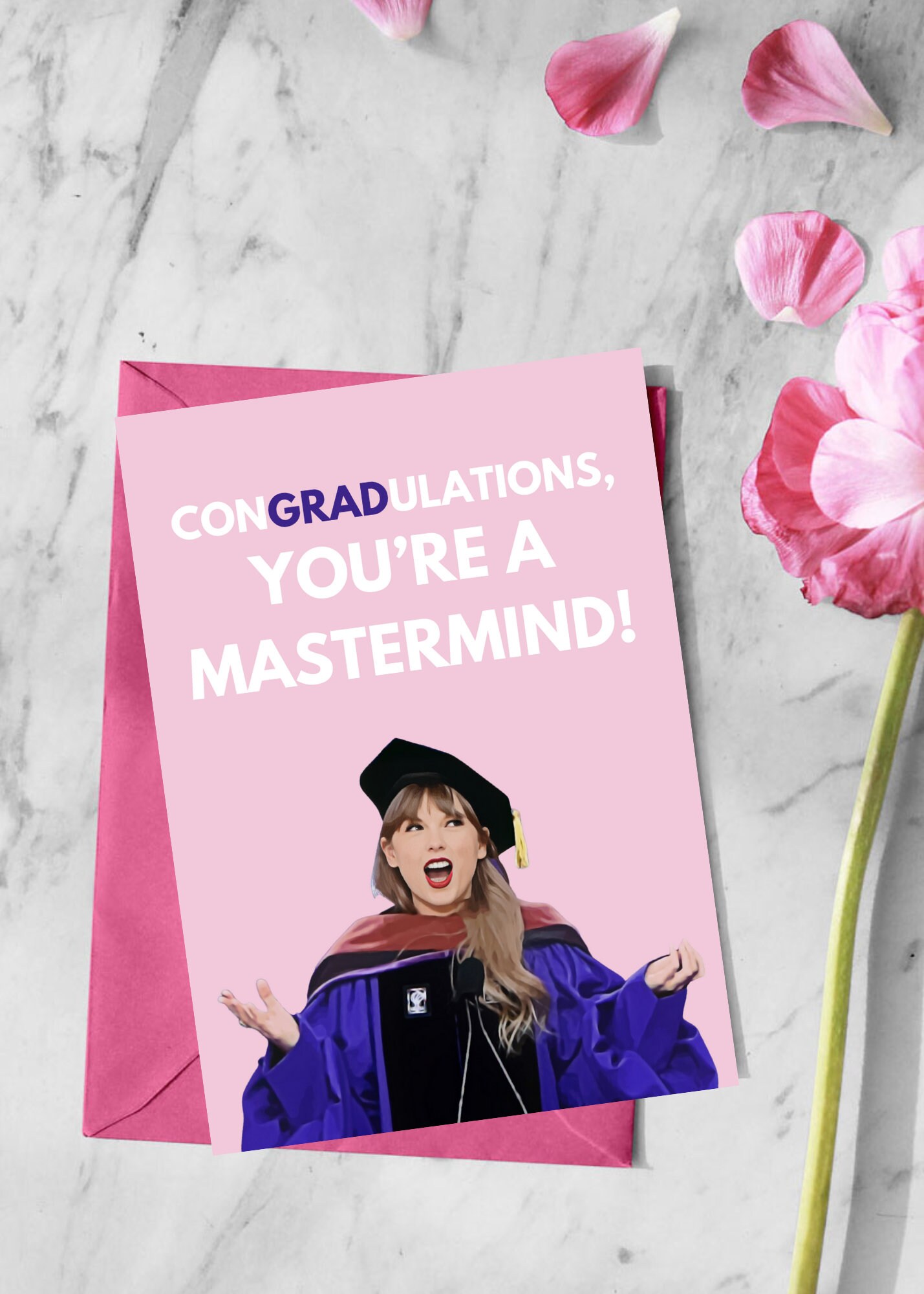 Taylor Inspired Graduation Card Taylor Swifty Merch Funny Swift ...