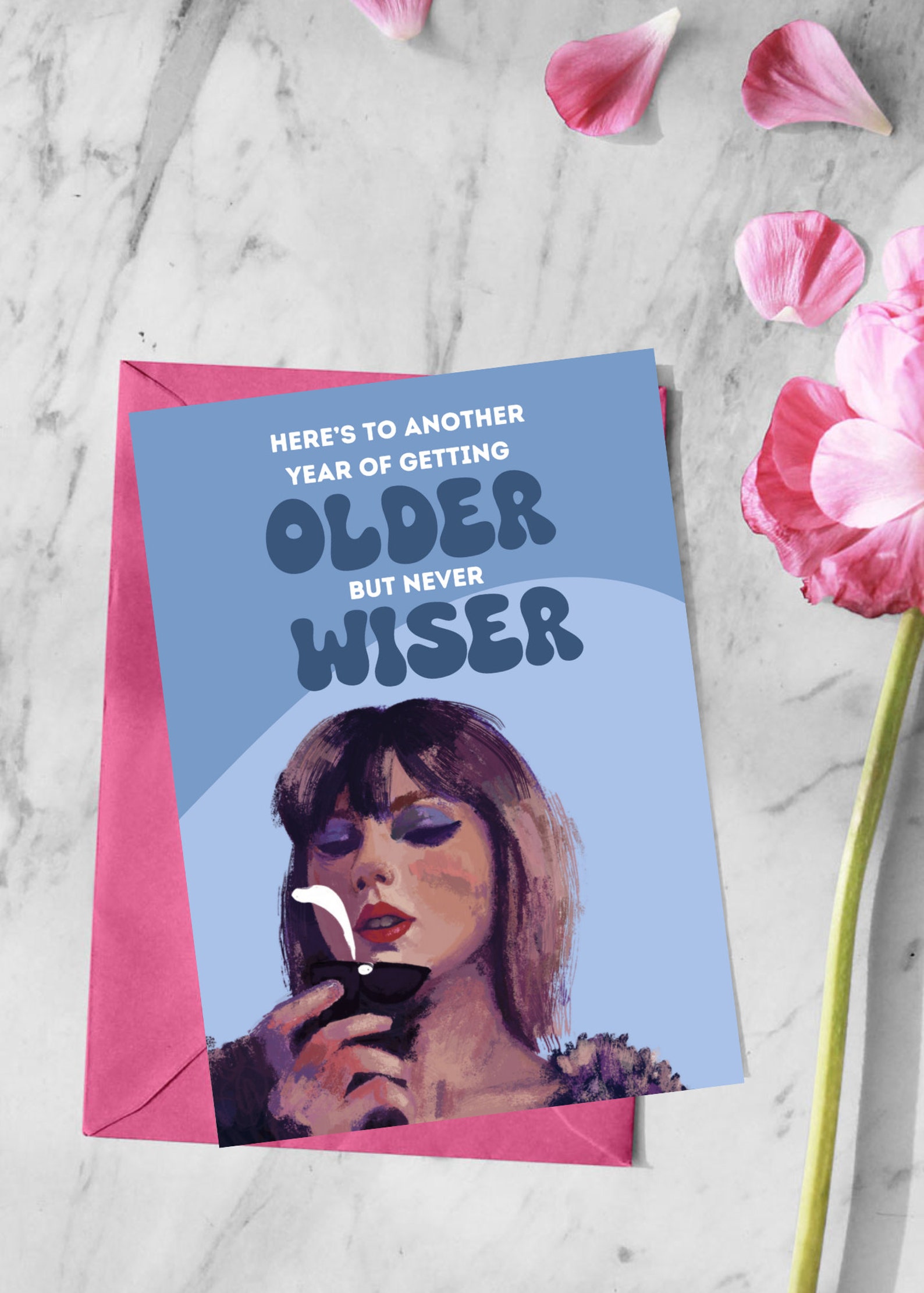 Taylor Inspired Birthday Card Swift Merch Funny Swifty Birthday Card ...