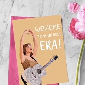 Taylor Inspired Birthday Card Swift Merch Funny Swifty Birthday Card ...