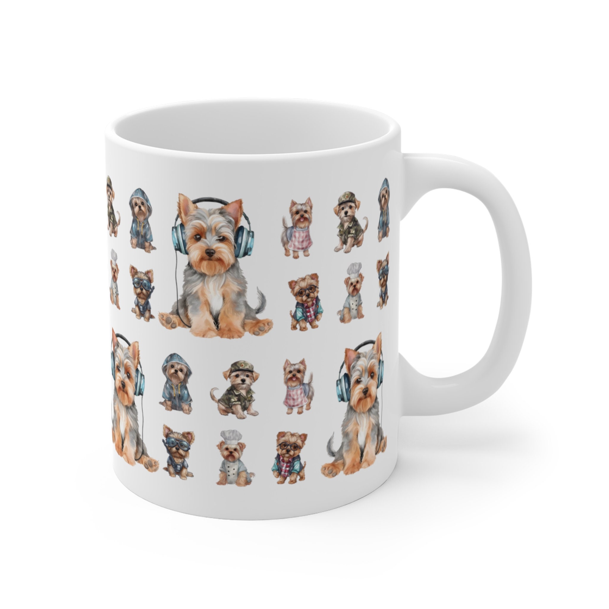 Yorkshire Terrier Coffee Mug, Yorkie Gift, Funny Yorkie Yorkshire ...