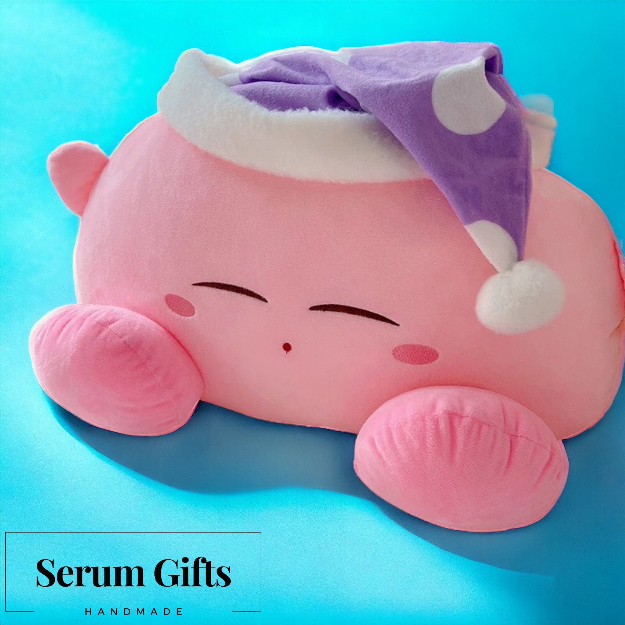 Cute Kirby Plush Pillow, Plushie Stuffed Animal Kawaii, Kirby Toy Plush ...