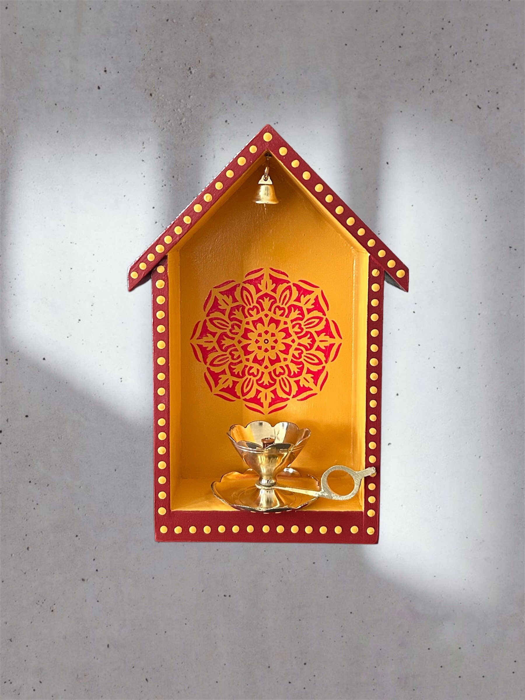 Home Decor Beautiful Wooden Mini Temple for Home-mandir Pooja Ghar. - Etsy
