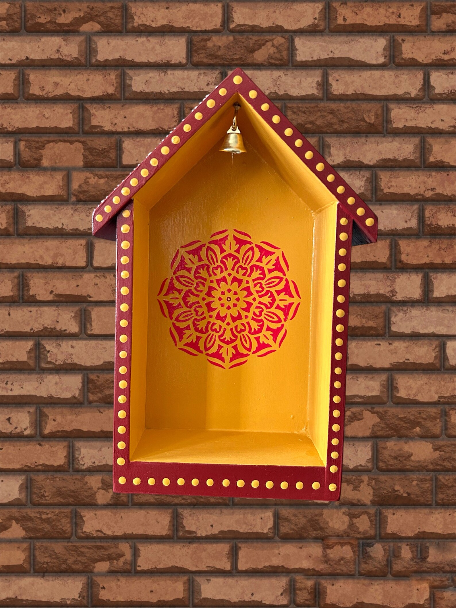 Home Decor Beautiful Wooden Mini Temple for Home-mandir Pooja Ghar. - Etsy