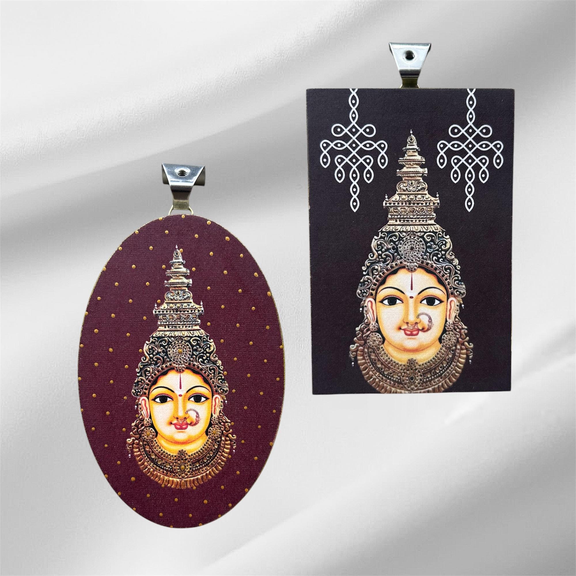 Goddess Vara Lakshmi Face/asta Lakshmi Festival/gowri Face - Navarathri ...