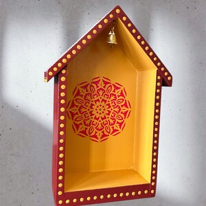 Home Decor Beautiful Wooden Mini Temple for Home-mandir Pooja Ghar. - Etsy