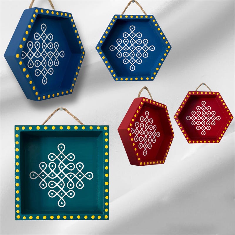 Kolam Wall Hanging - Etsy