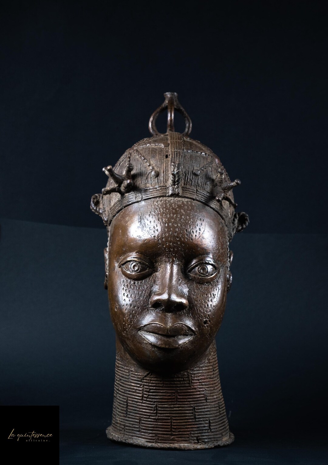 Ife Bini Edo Queen Mother Head in Bronze - Etsy UK