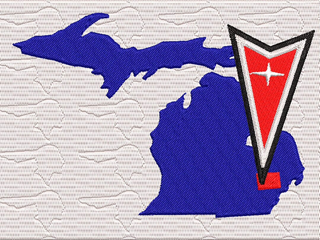 USA States Michigan Pontiac Flag - Etsy