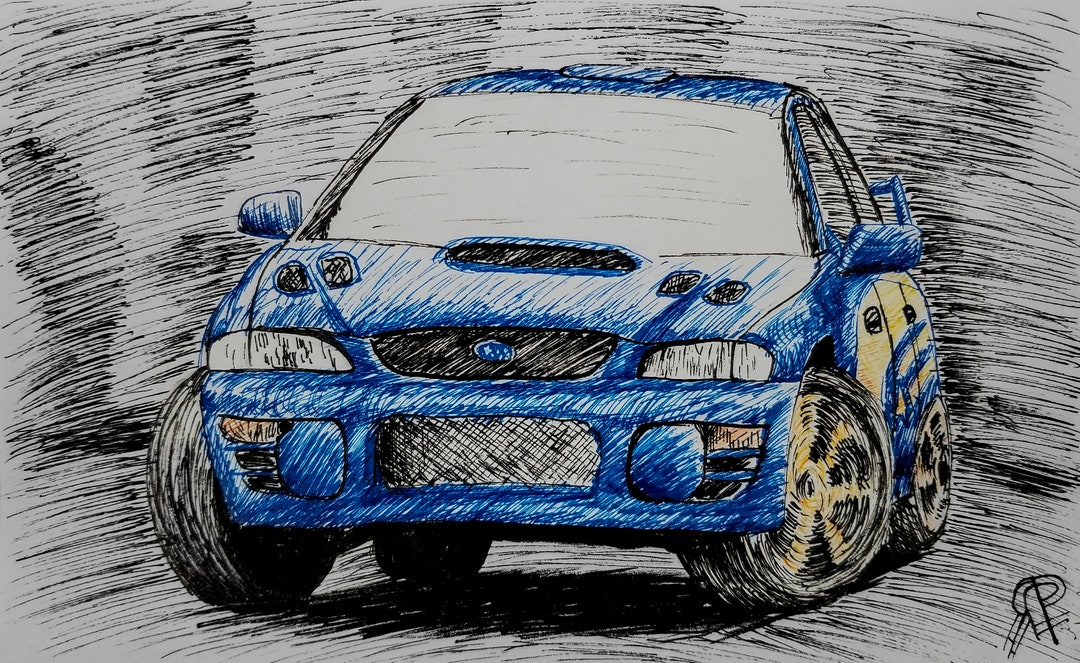 Subaru Impreza, Subaru WRX, WRX, Car Art, Subaru WRX Sti, Sti, Subaru ...