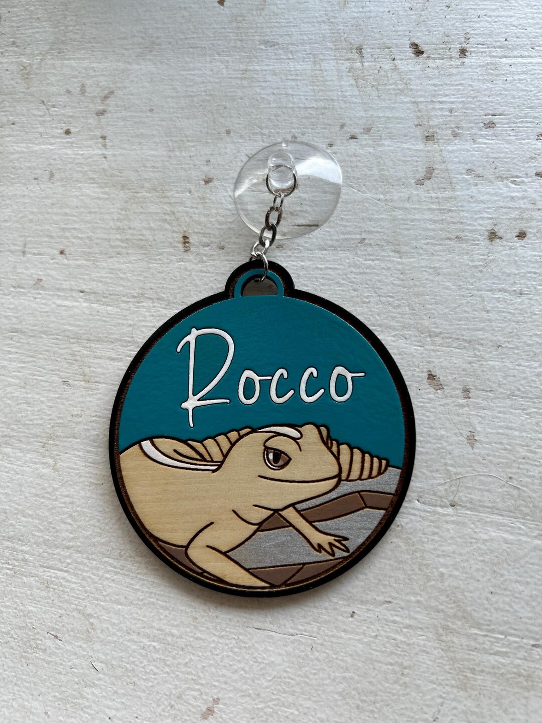 African Fat Tailed Gecko Name Tag, African Fat Tail, Gecko Name Tag ...