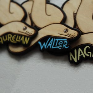 Custom Ball Python Enclosure Name Tag, Snake Name Tag, Enclosure Tag ...