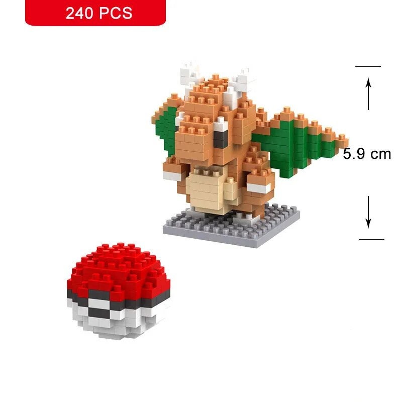 Bitbrix Nanoblock Microblock Pokemon Lego Mini Baustein Bulbasaur ...