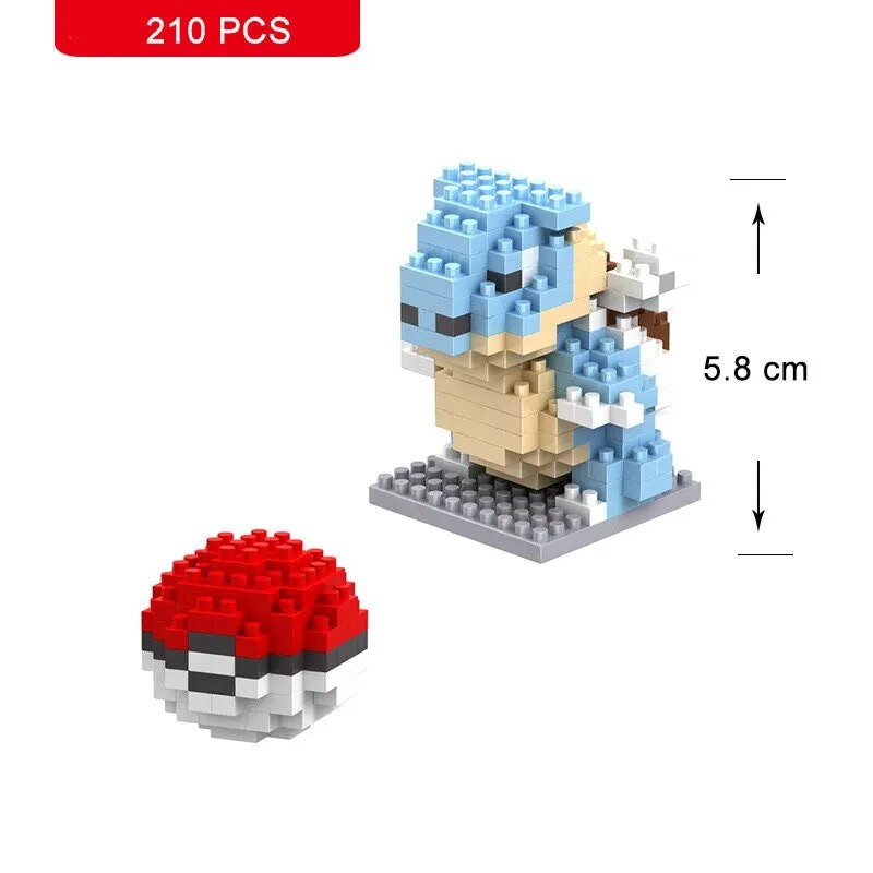 Bitbrix Nanoblock Microblock Pokemon Lego Mini Baustein Bulbasaur ...