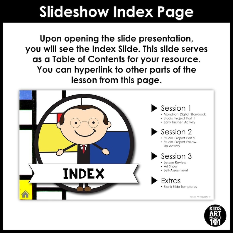 Piet Mondrian Abstract Art Project Famous Artist Elementary Art Lessons ...