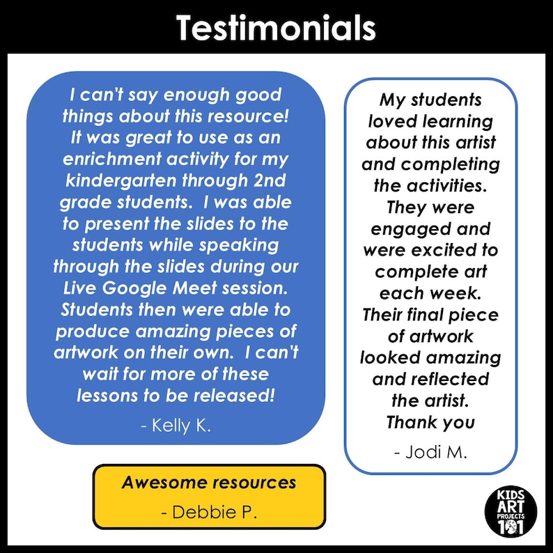 Piet Mondrian Abstract Art Project Famous Artist Elementary Art Lessons ...